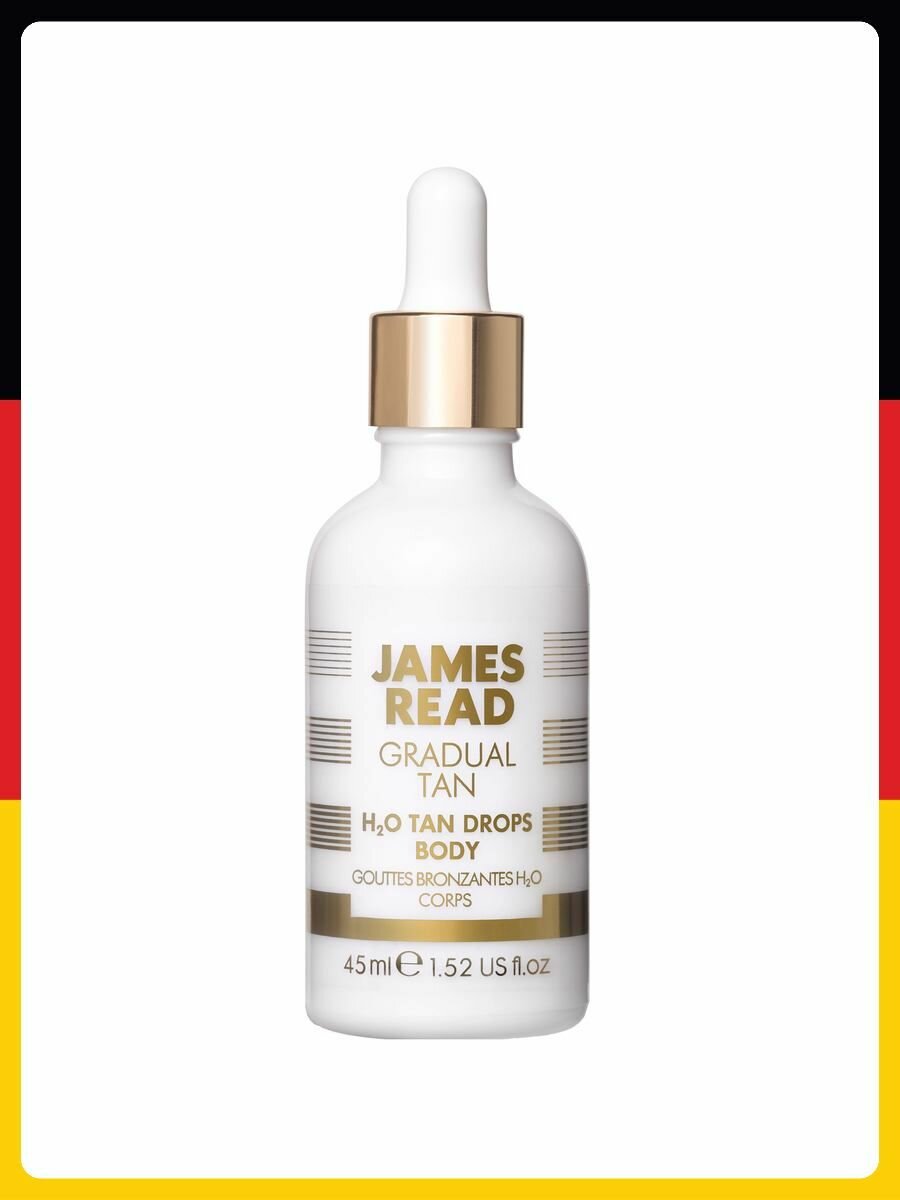 Сыворотка для автозагара для тела James Read Gradual Tan H2O Tan Drops, 40 мл