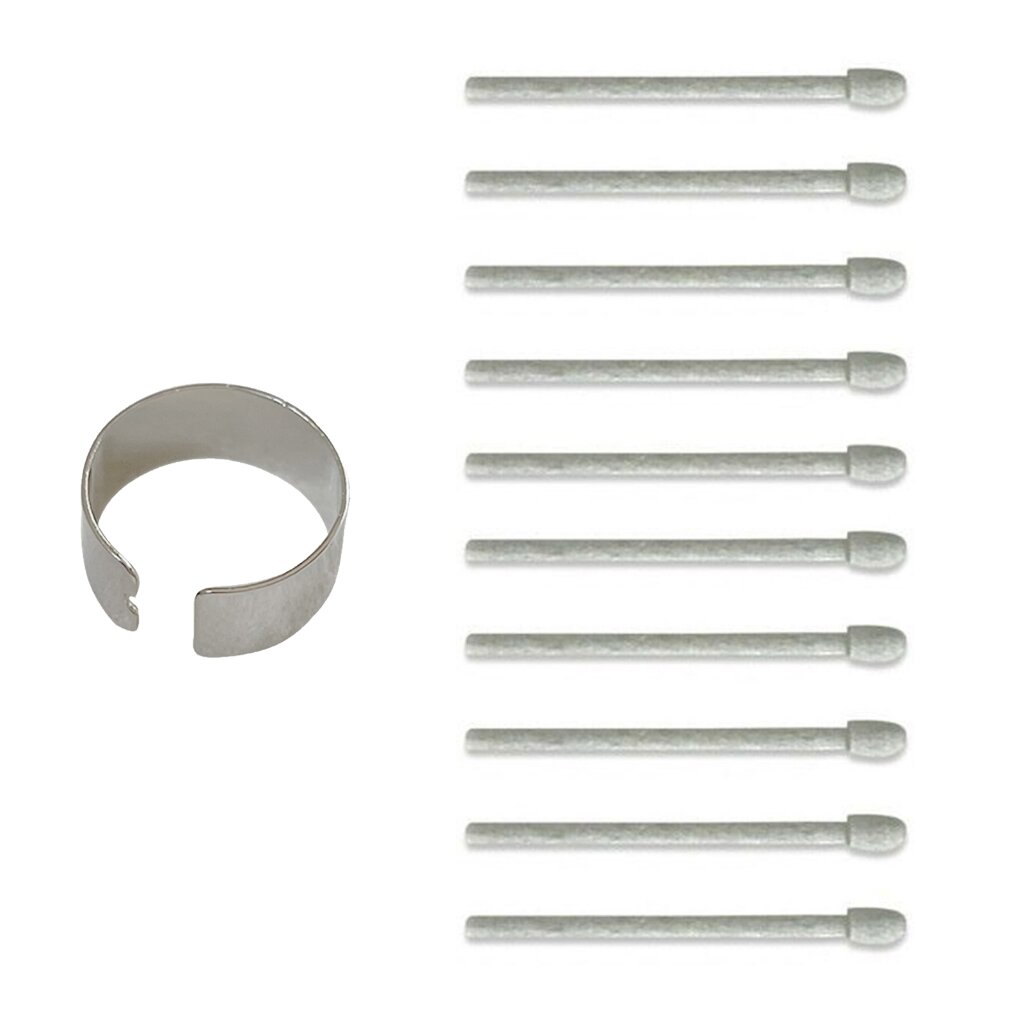 Упаковка из 10 Войлочных наконечников и держателя Пера для цифровых планшетов Pen PTH460 Обеспечивает Точное Рисование Кончиком с мягким касанием