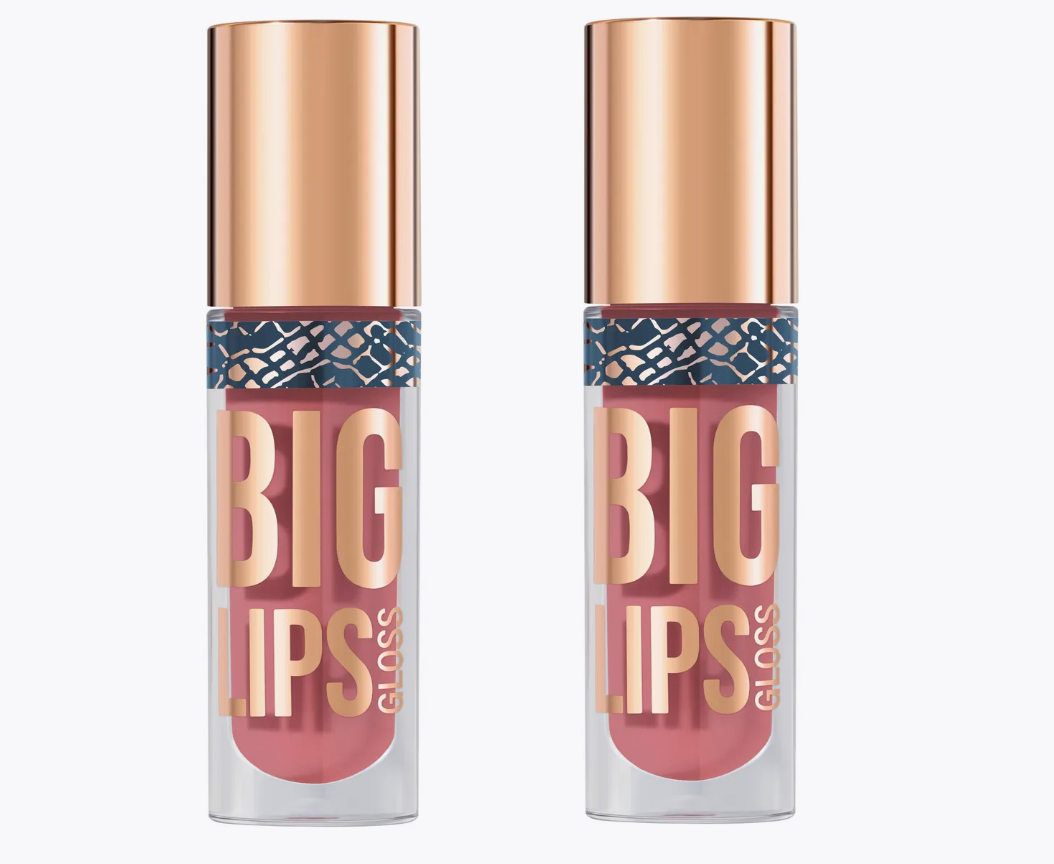 Блеск для губ STELLARY Lipgloss Big Lips тон 13 Sexy rose, 4мл - 2 штуки