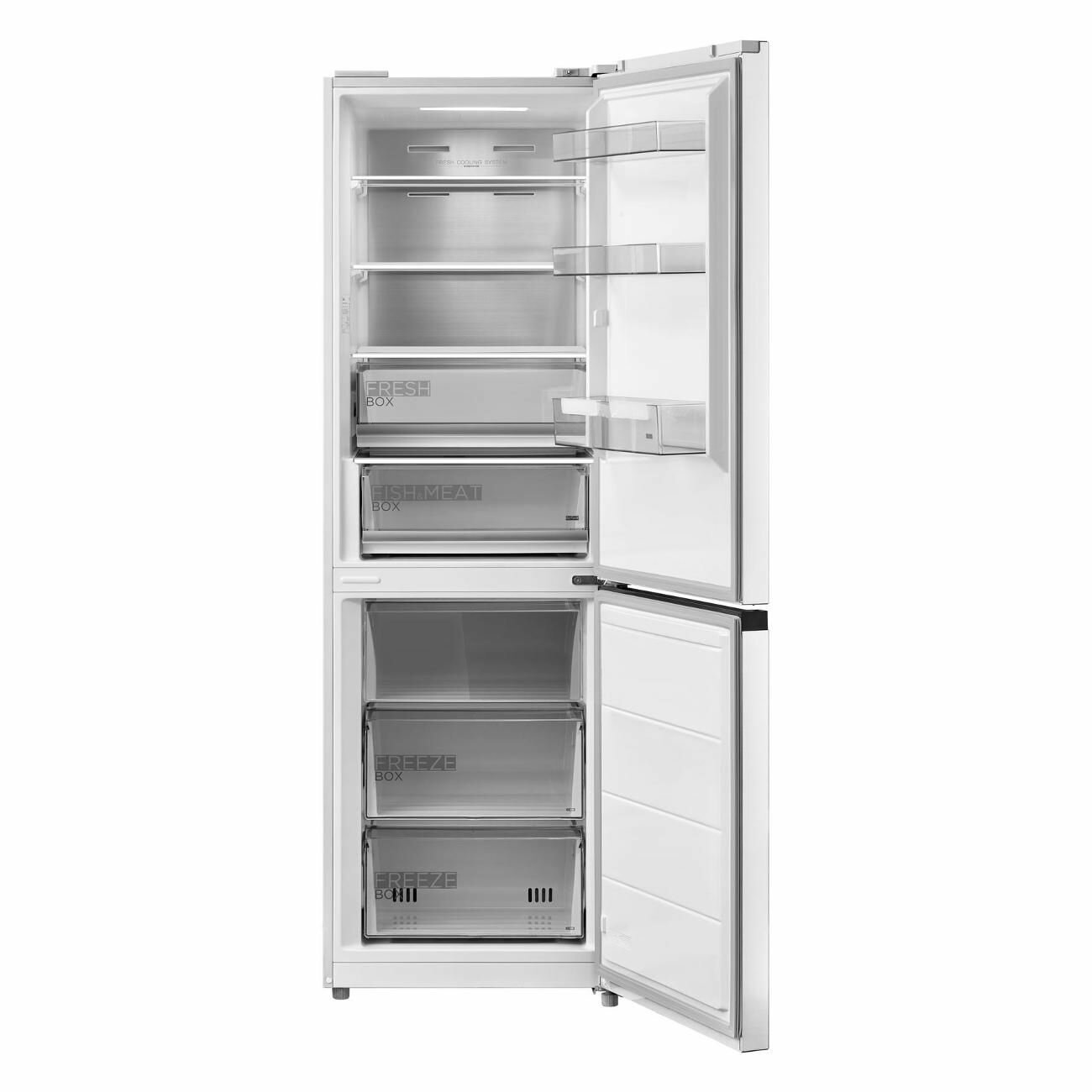 Холодильник Midea MDRB472MGF01OM , No Frost, зона свежести, белый — фото 1
