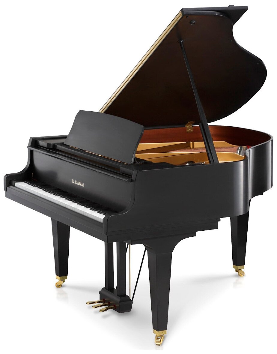 Рояль акустический KAWAI GL-30 M/PEP, цвет чёрный полированный