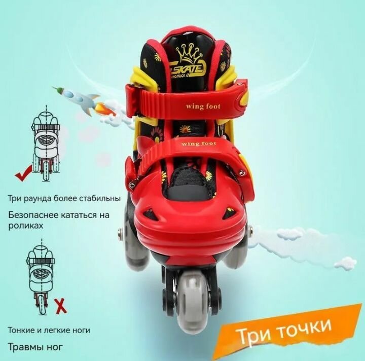 Ролики на обувь — фото 1