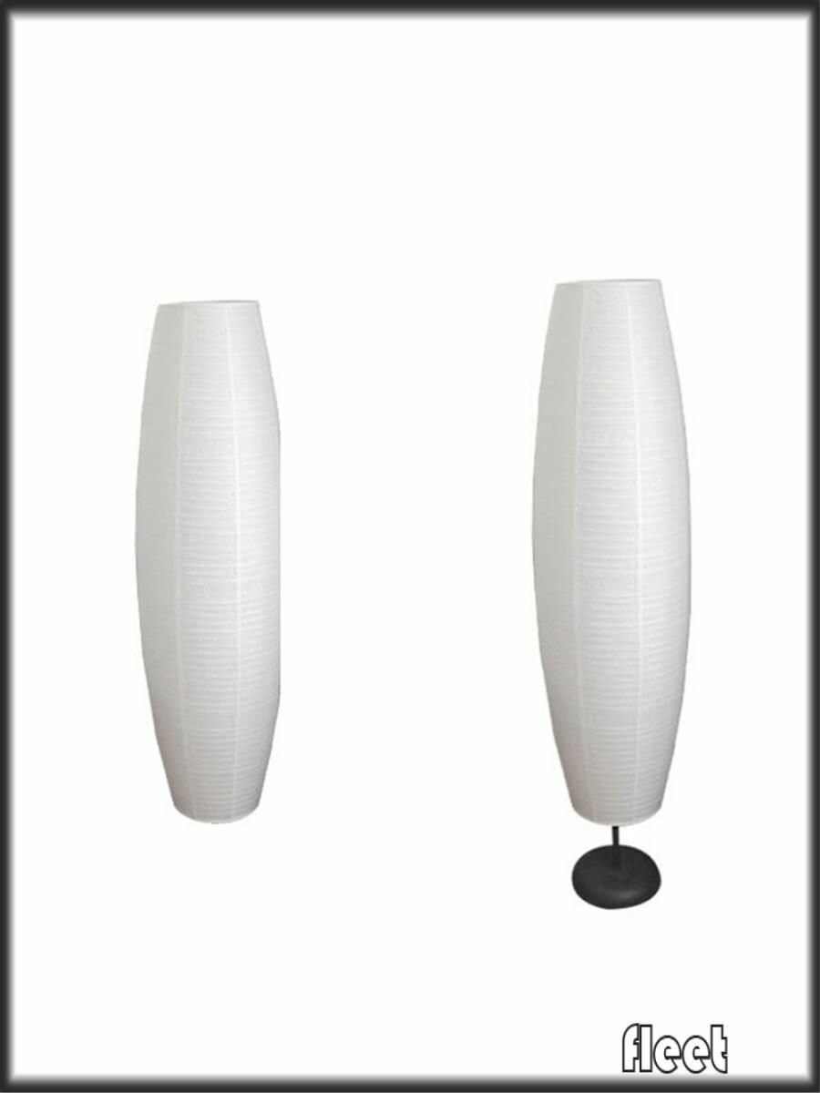 Q9Торшер из рисовой бумаги, креативный высокий светильник, декор совместим с гостиной, специальная бумажная подставка, светильники рядом лампой, только абажур