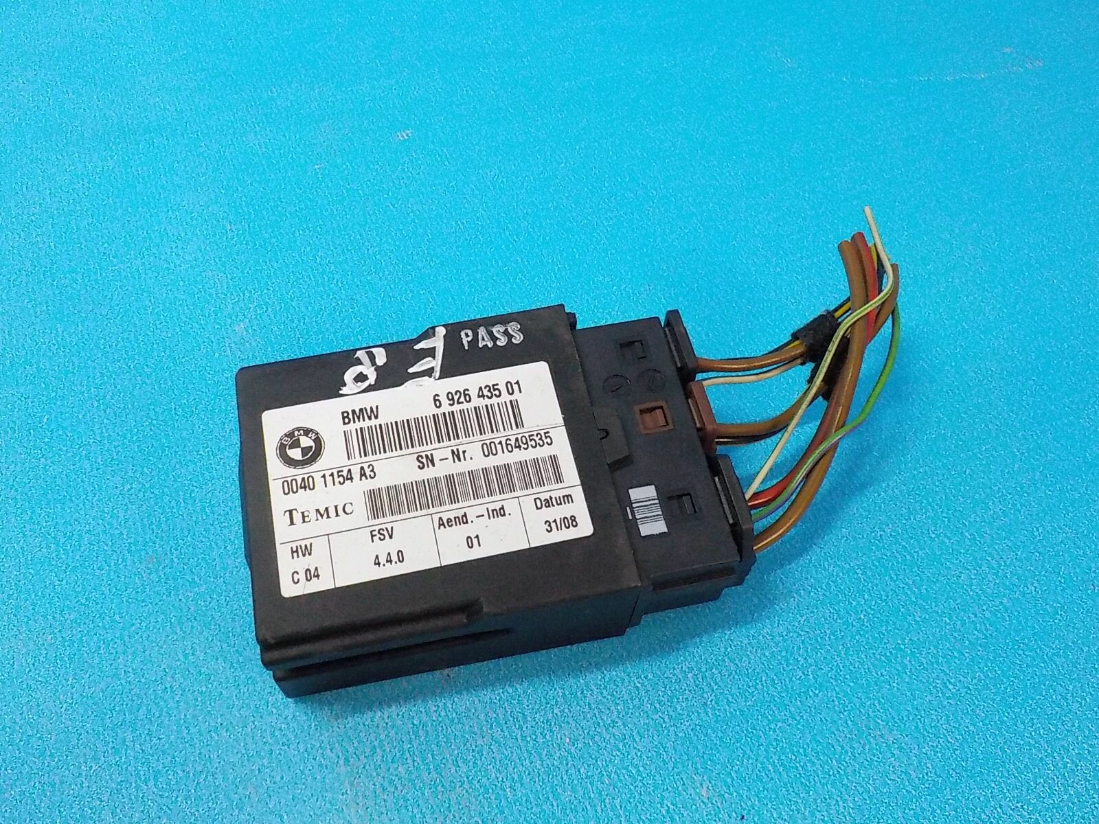 Блок управления сиденьем BMW X5 E70 2007-2013 61356926435 - Б/У