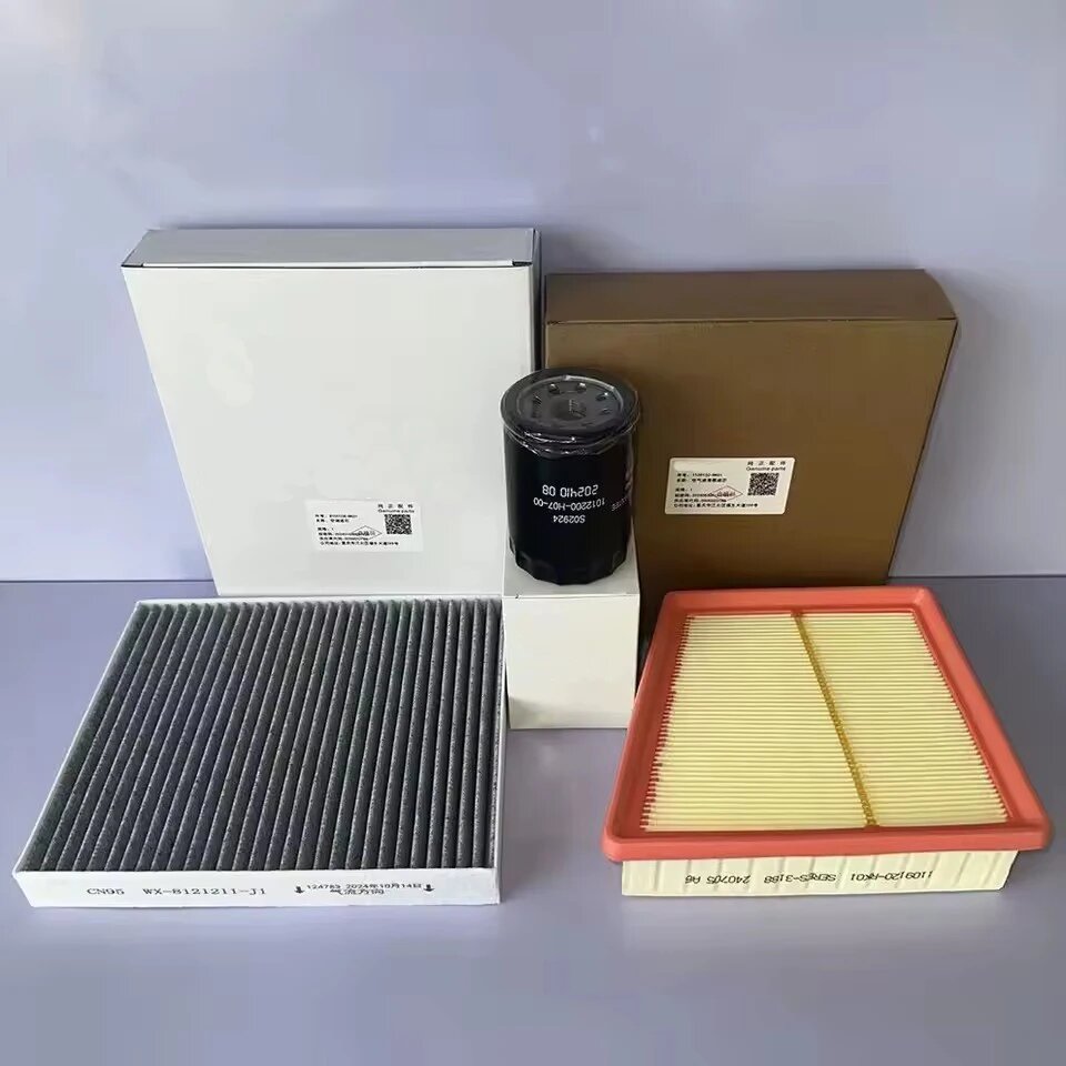 Набор фильтров из 3 шт. для AITO M5 1.5T-EVR 2021-2023, воздухоочиститель двигателя кондиционера, масляный фильтр, автозапчасти 1109120RK01