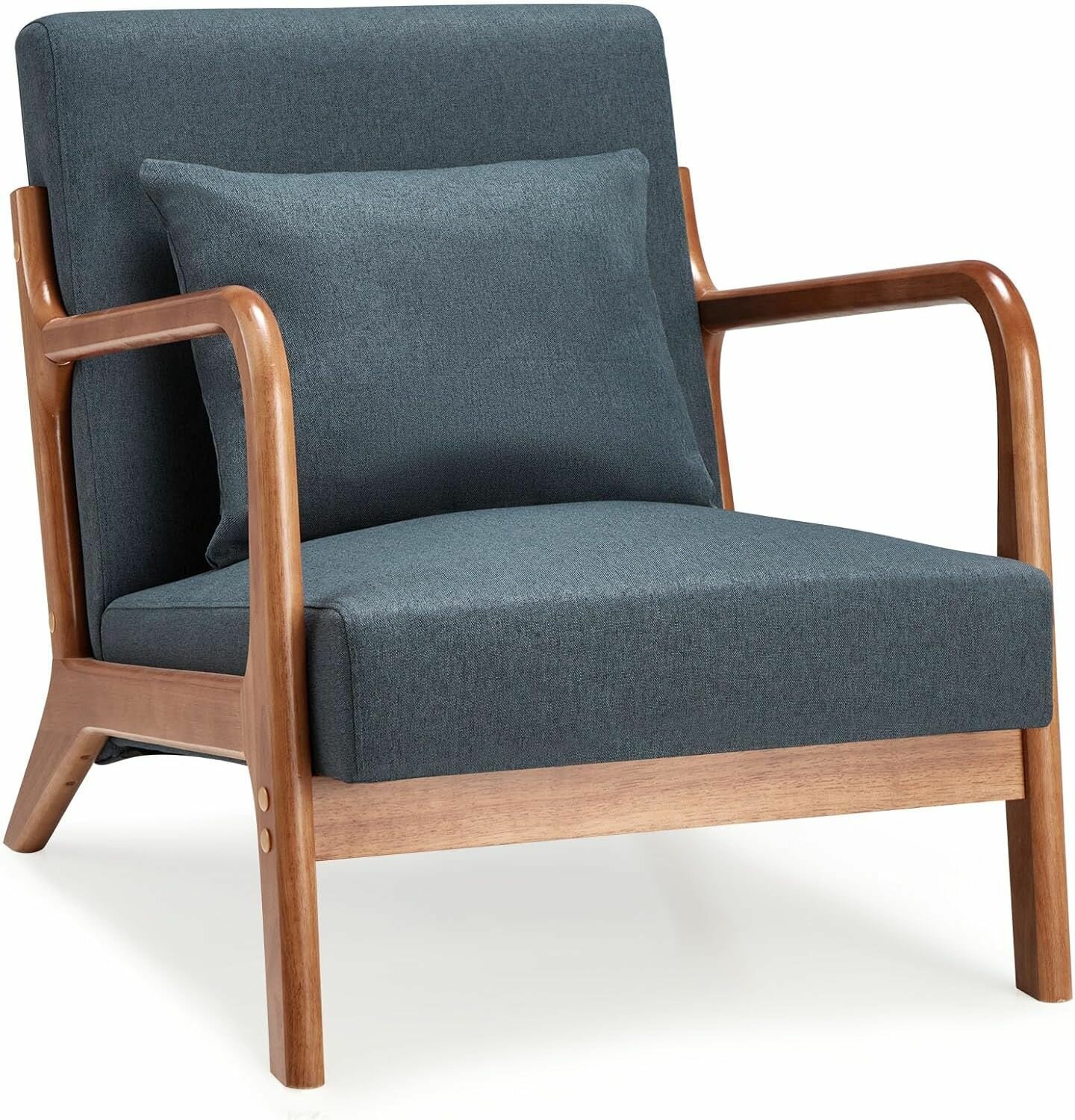 Кресло Nova Home Textile , обивка текстиль, рама каучуковое дерево, текстиль