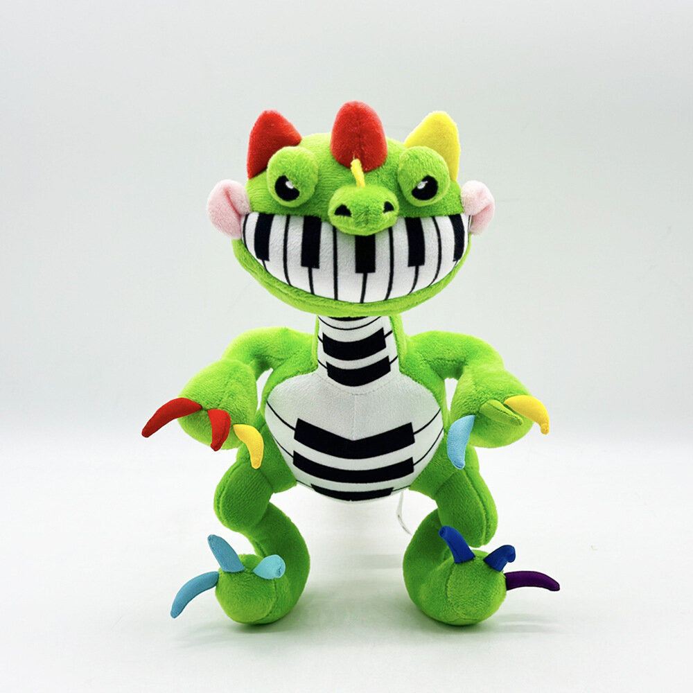 Pianosaurus plush Бобби Играющий на пианино Динозавр
