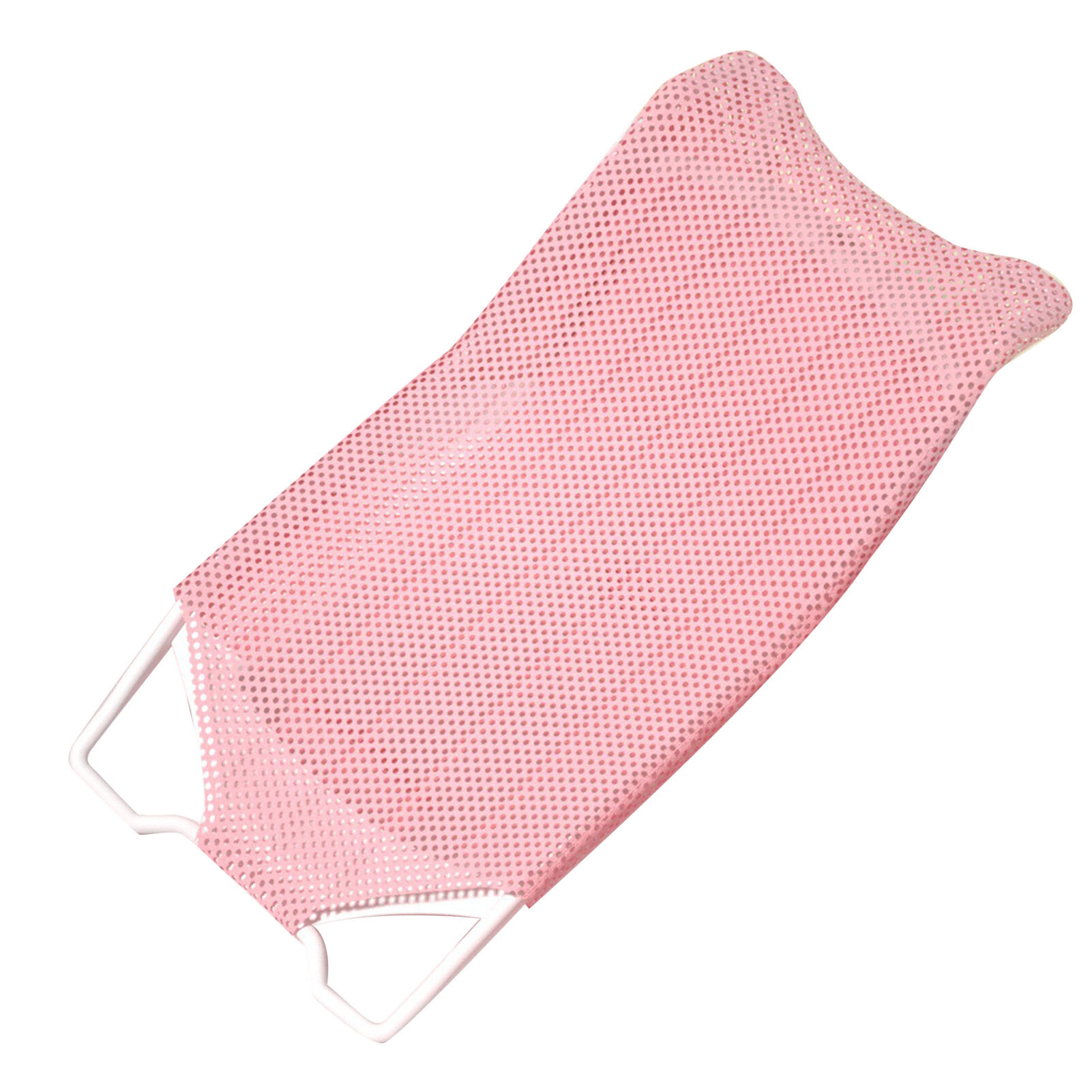 Сетчатая подставка для детской ванночки, универсальная регулируемая высота, удобная устойчивая подставка для детского сиденья для ванны, подставка для домашнего путешествия, розовая