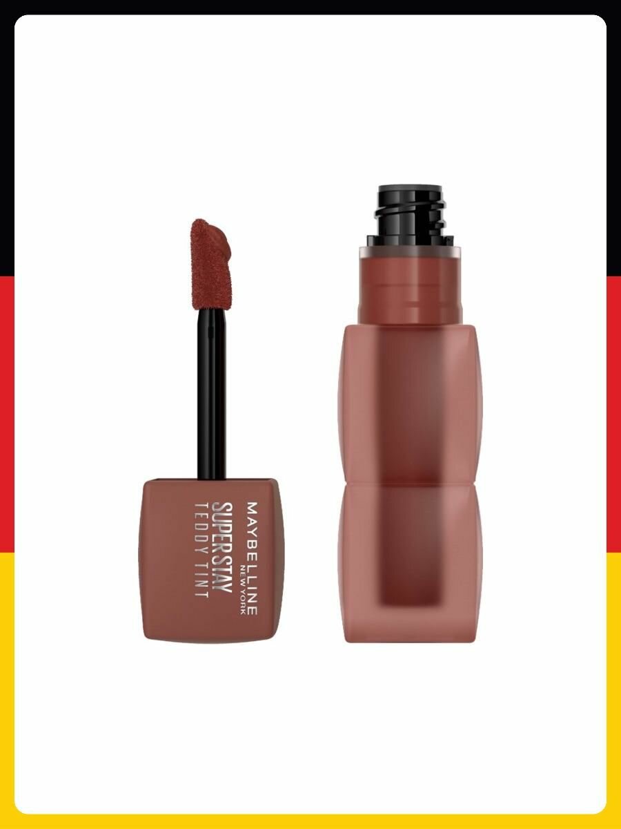 Губная помада Maybelline New York Superstay Teddy Tint Lipstick 20 Mascara Tear