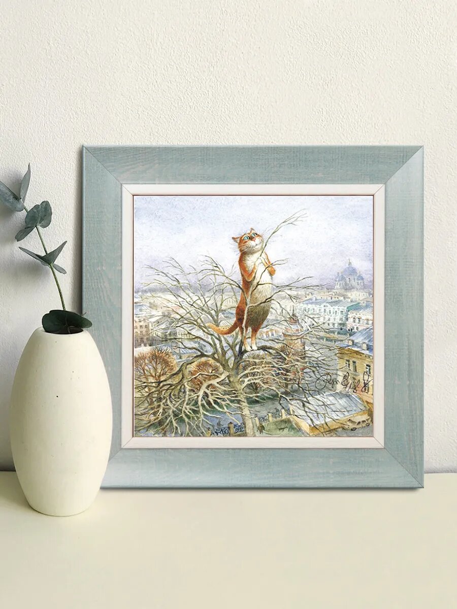 Картина на стену. Питерские коты