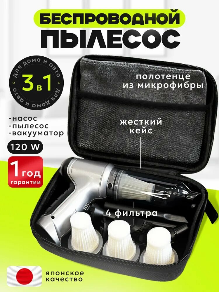 Пылесос для автомобиля, автомобильный пылесос SUITU PRO