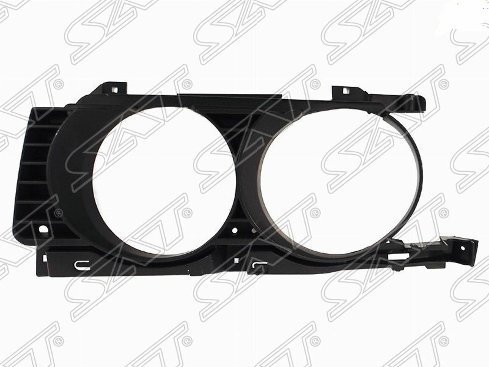 Очко фары BMW E34 89-95 LH