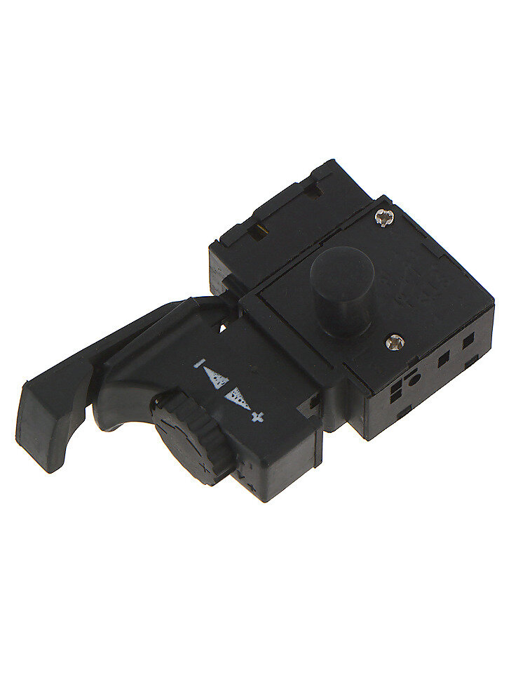 Выключатель FA2-6/1BEK, с фиксатором, реверсом и регулятором оборотов, для дрелей "Промтек"