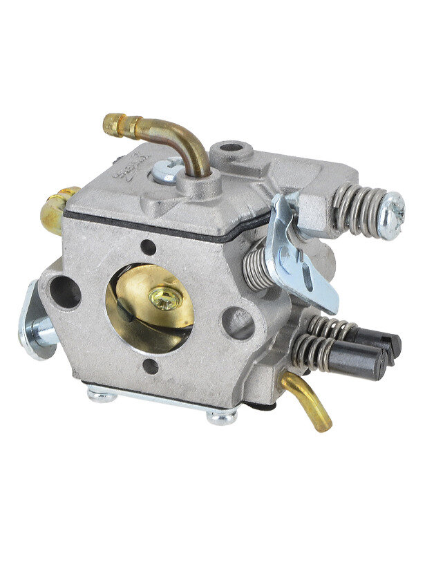 Карбюратор в сборе WT-281A для бензопилы ИНТЕРСКОЛ ПЦБ-14/45Л, ПЦБ-16/45Л, ПЦБ-18/45Л, ПЦБ-18/52Л, ПЦБ-20/52Л