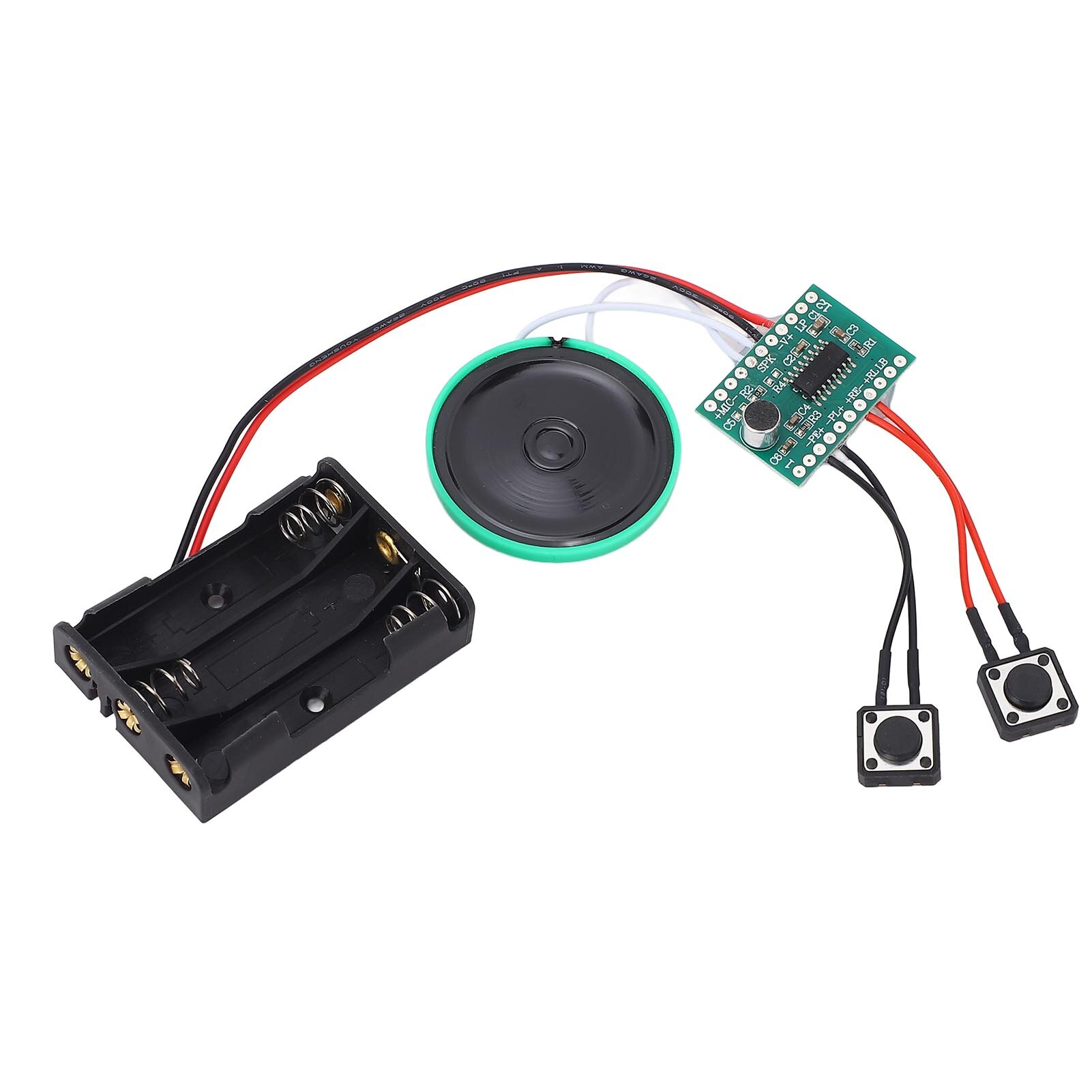 4 минуты звуковой модуль управление кнопкой DIY Music Sound Talk Recordable Chip для DIY аудиокарты Рождественские подарочные коробки