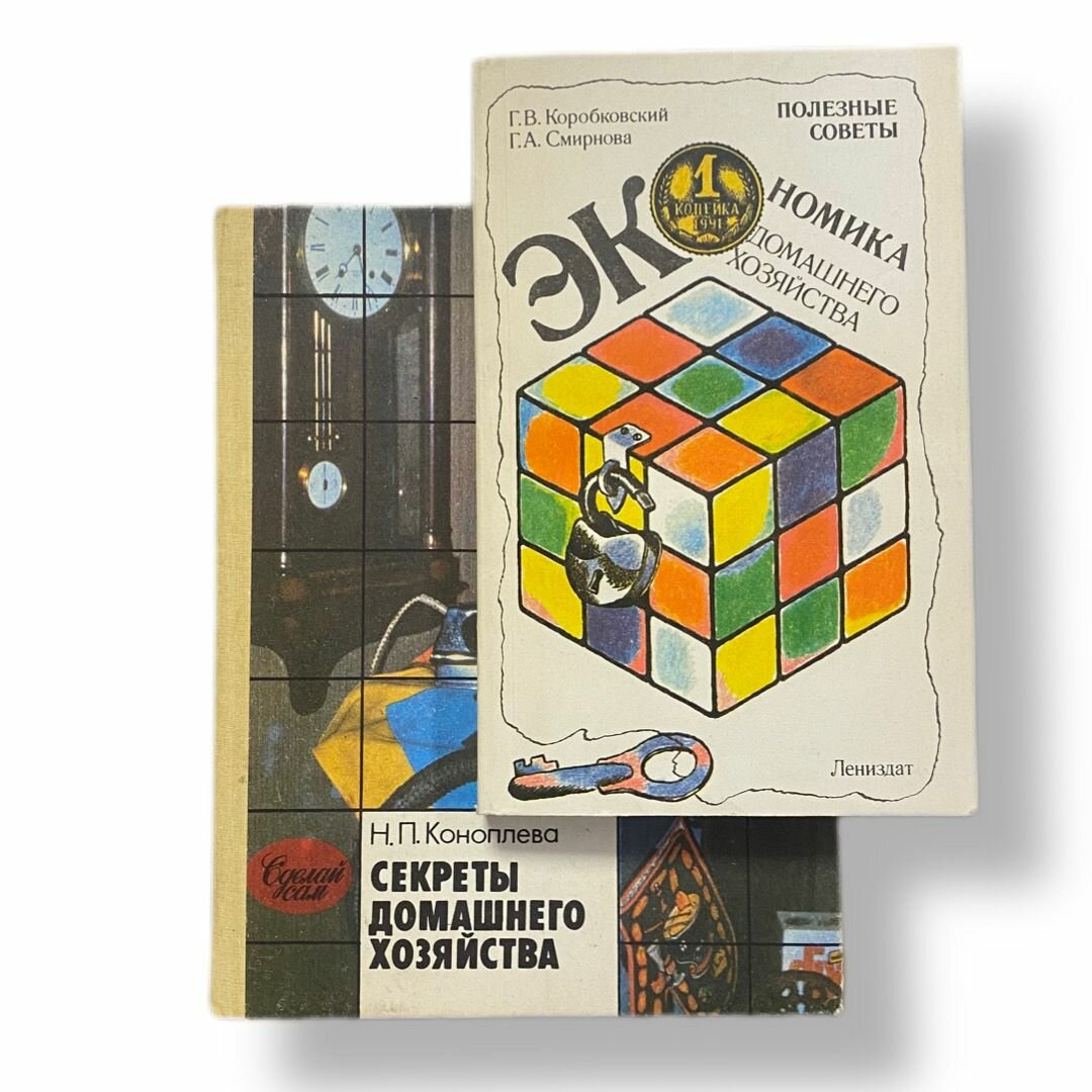 Комплект из 2-х книг: Секреты домашнего хозяйства 1991/Экономика домашнего хозяйства 1991