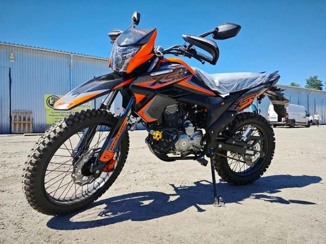 Мотоцикл Racer RC300-GY8V XSR _оранжевый (с ПТС в заводской упаковке)