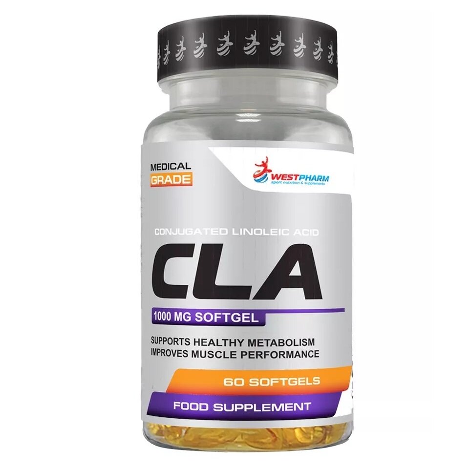 Конъюгированная линолевая кислота CLA 60 капс (WestPharm)