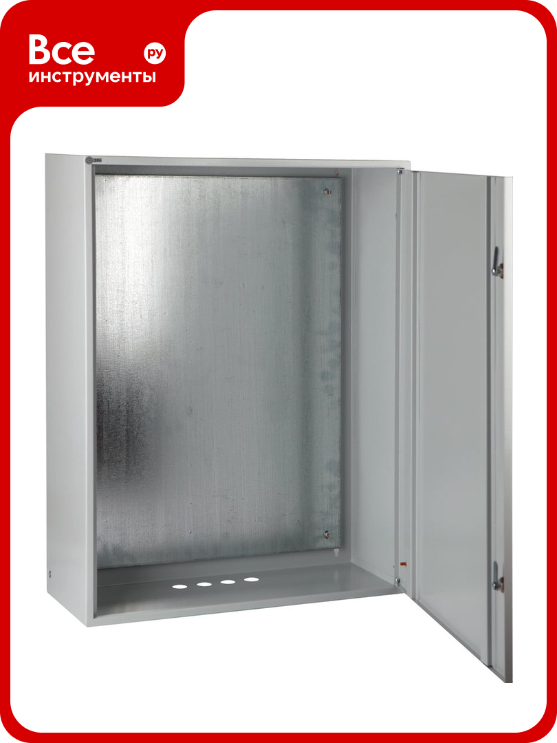 Щит с монтажной панелью ЭРА ЩМП-4-0 76 УХЛ3 IP31, х250, Б0030168 800x600, для щитов пожарной сигнализации и управления