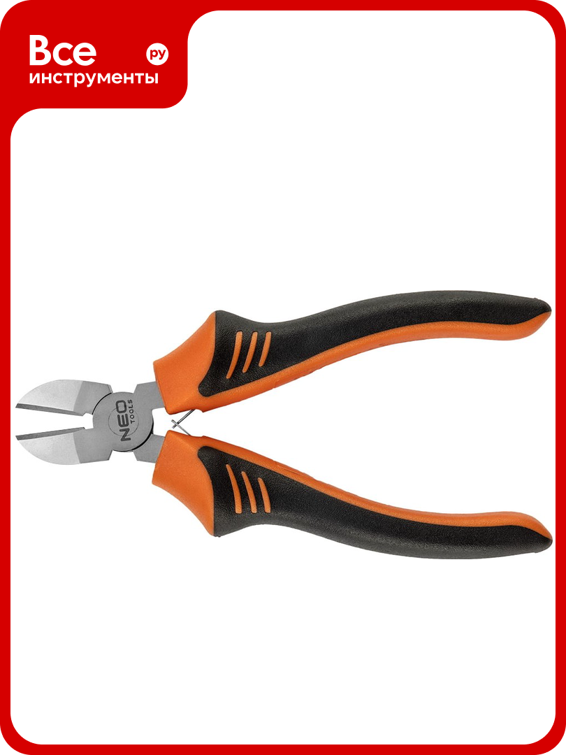 Бокорезы NEO Tools 160 мм 01-256, Бокорезы neo tools 160 мм 01-256 изготовлены из закаленной стали