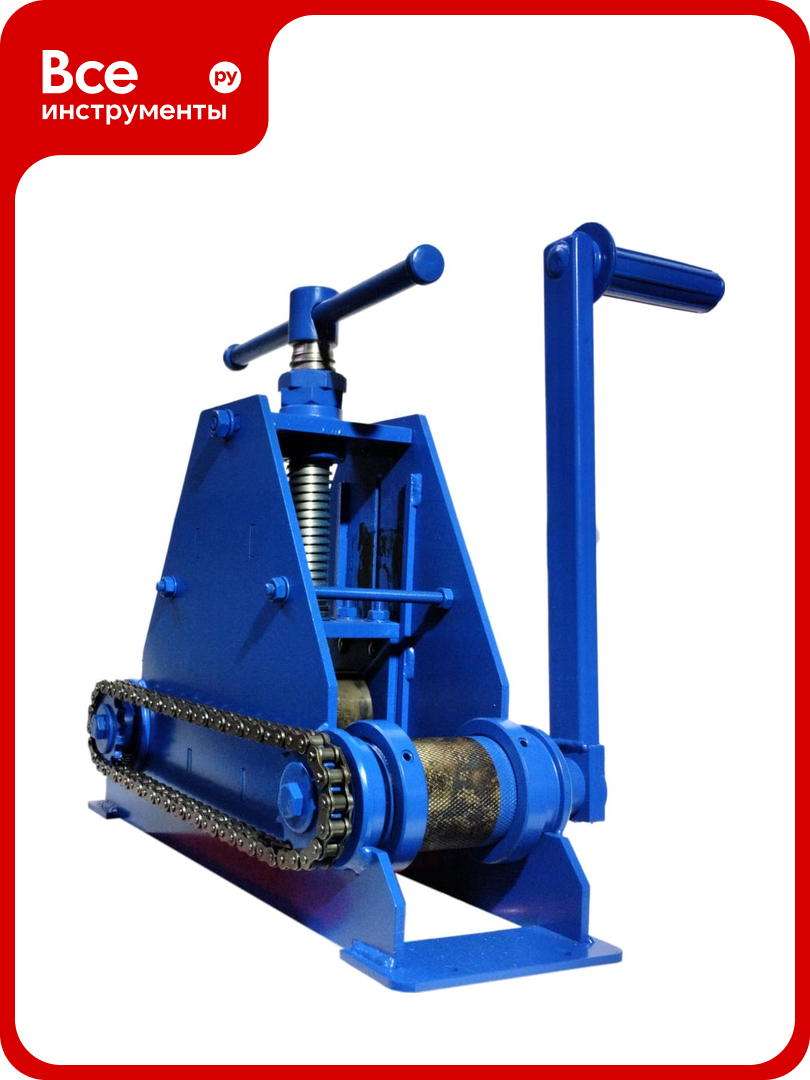 Трубогиб профильной трубы ИНтех ТВ-2У, для гибки круглых и профильных труб