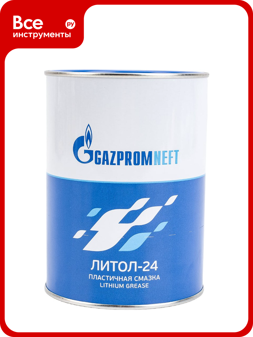 Смазка GAZPROMNEFT ЛИТОЛ-24 банка лит. 800 г 2389907255, водостойкий