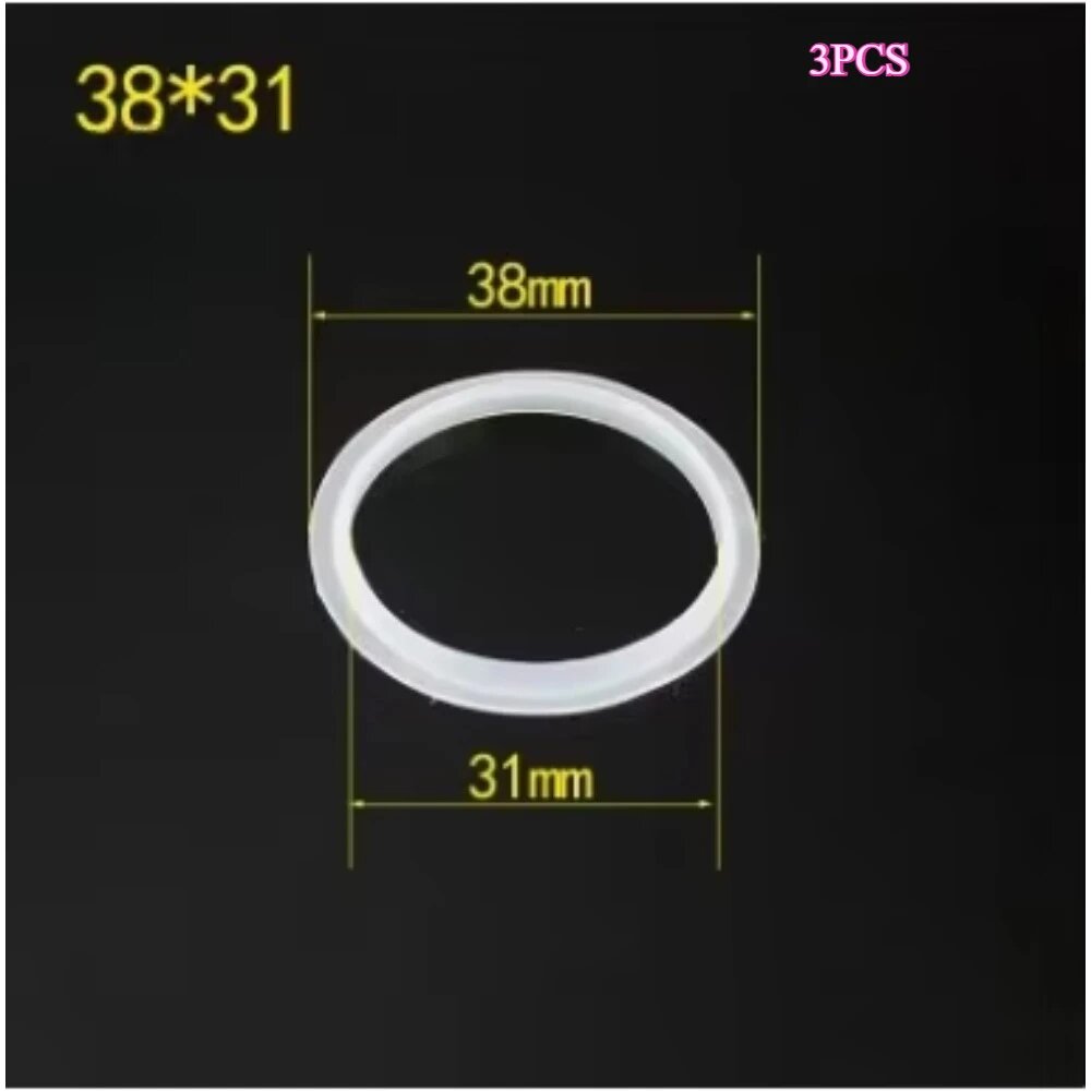 3 шт, силиконовые кольца для слива раковины 38x31mm