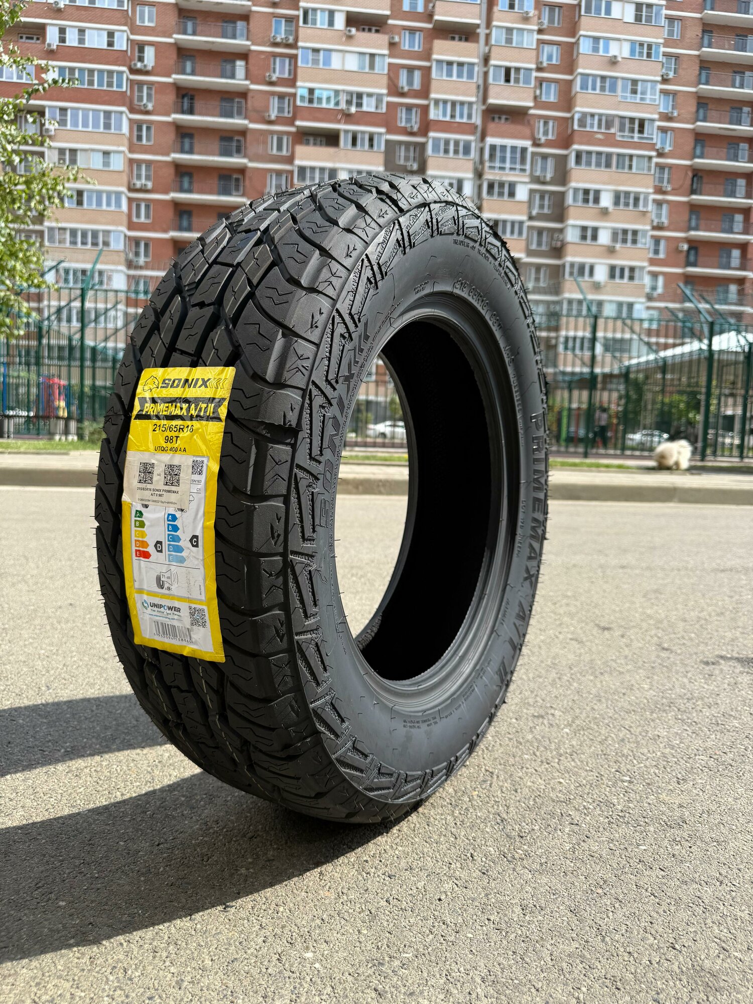 Шины Летние SONIX 215/65R16 98T PRIMEMAX A/T II, новые для автомобиля