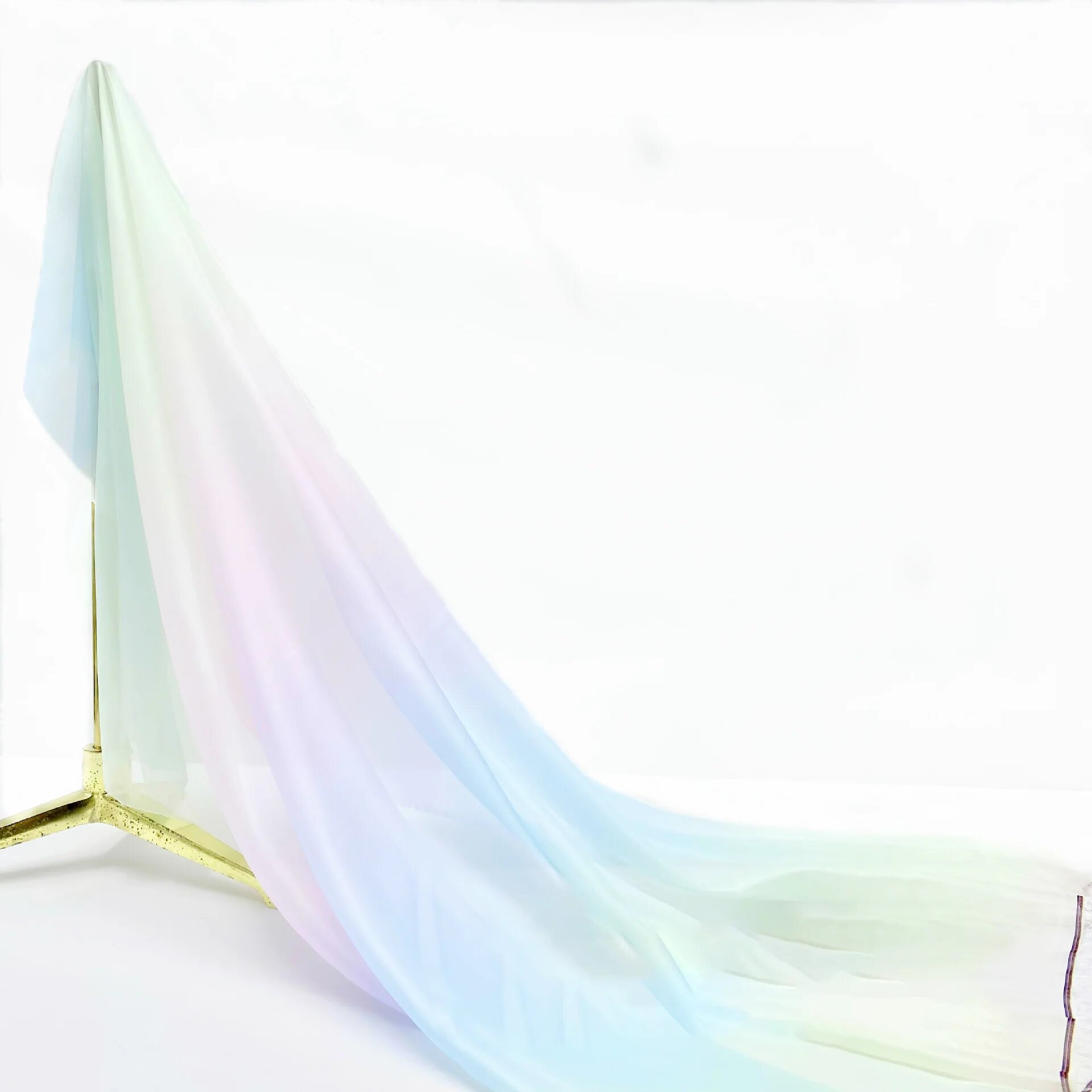 Полиэстер шифон 30D с градиентом цвета Iridescnet