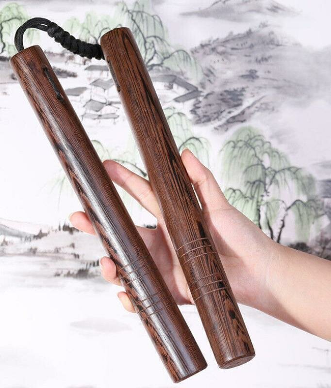 Нунчаку Брюса Ли, деревянный тренажер для занятий боевыми искусствами, прочная игрушка для занятий кунг-фу