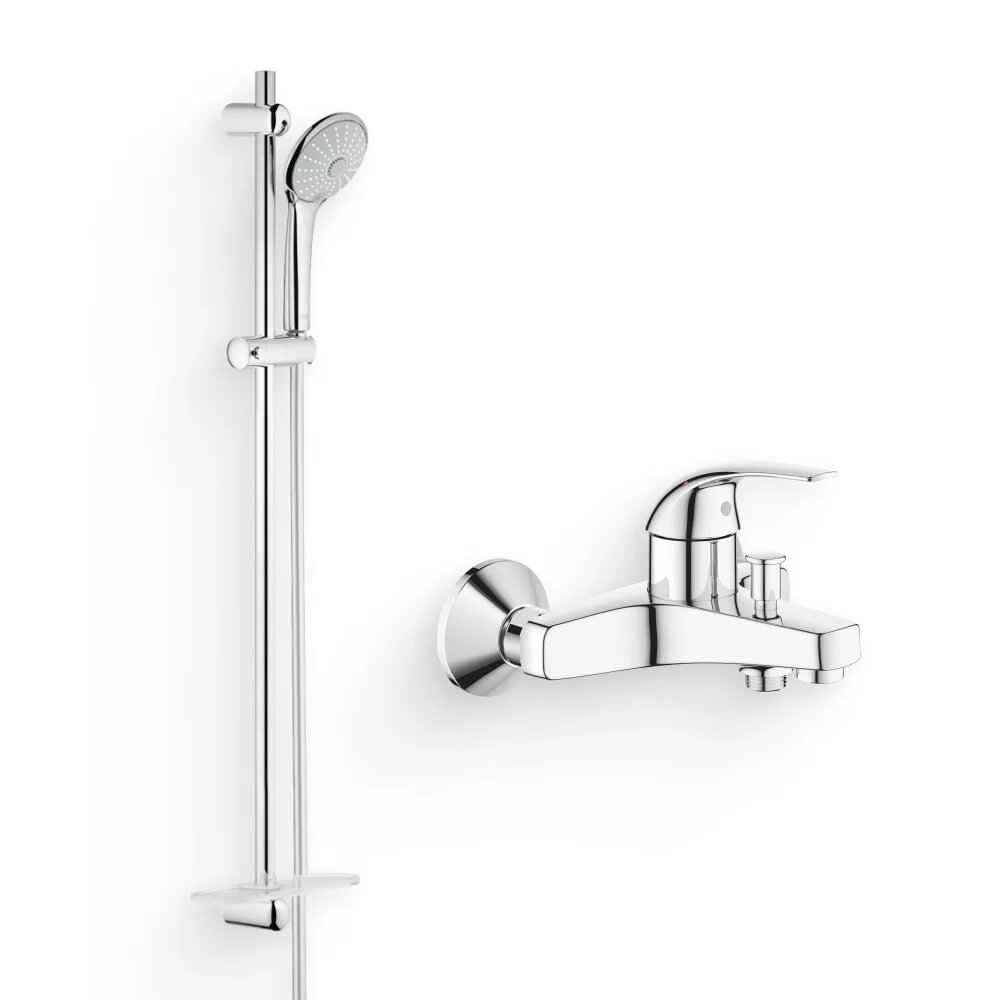 Душевой комплект Смеситель Grohe BauCurve 23599000 / Гарнитур Euphoria 110 Massage 27226001