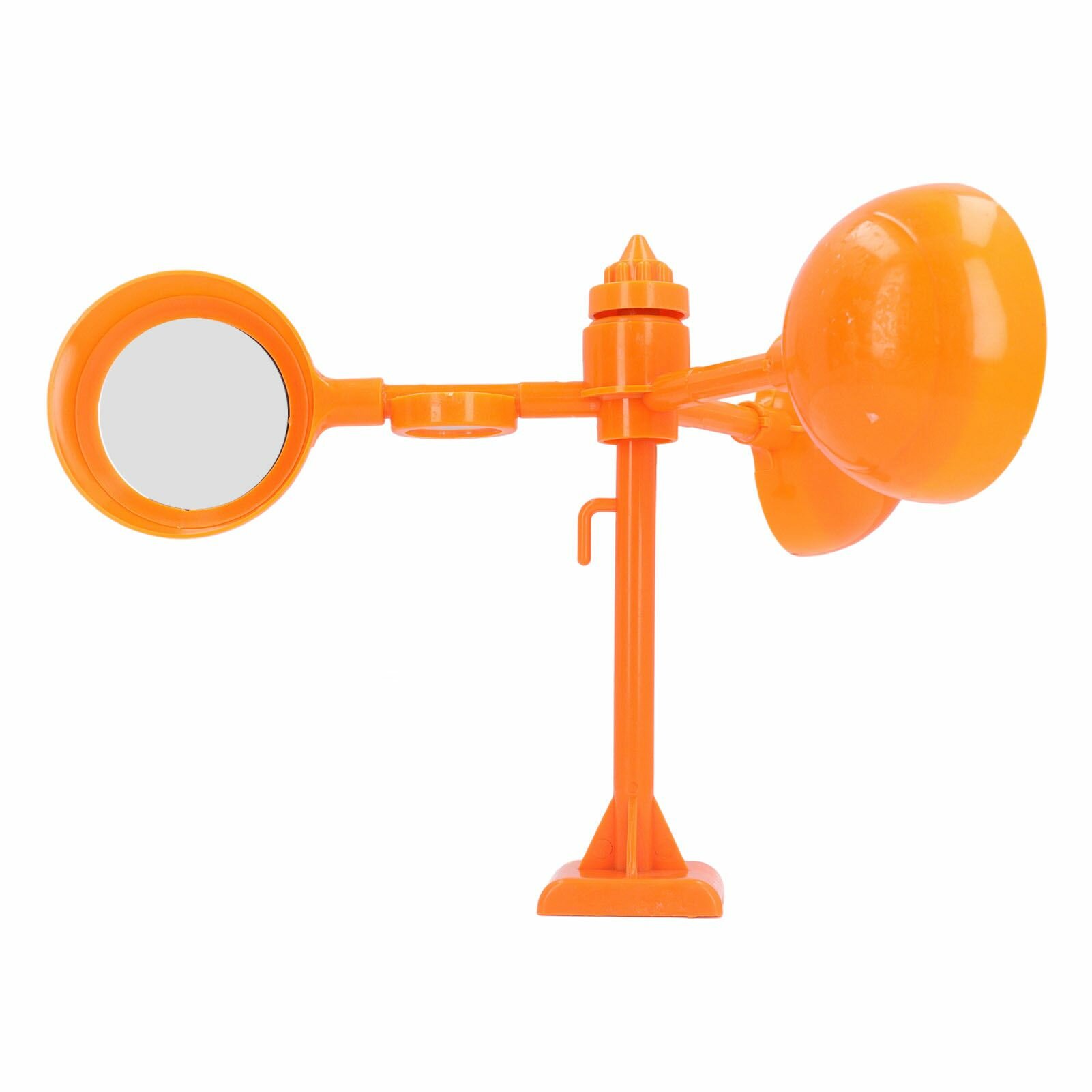 Средство отпугивания летающих птиц с ветровым приводом, вращающееся на 360 градусов, мигающее магнитное основание, средство отпугивания птиц для сада, фермы, пруда 400 мм