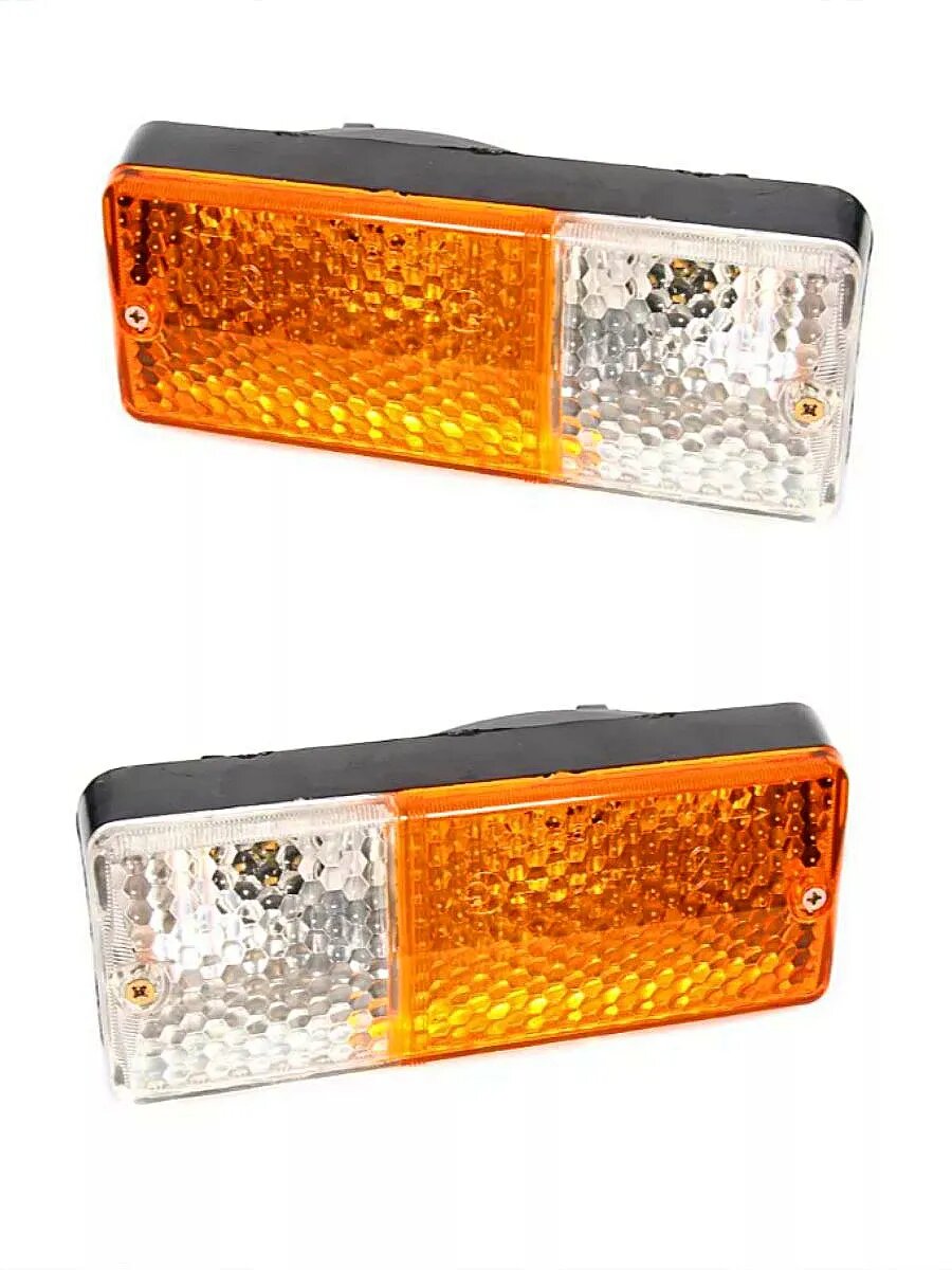 Подфарники на автомобили марки ВАЗ 2106, комплект из двух поворотников - левый и правый