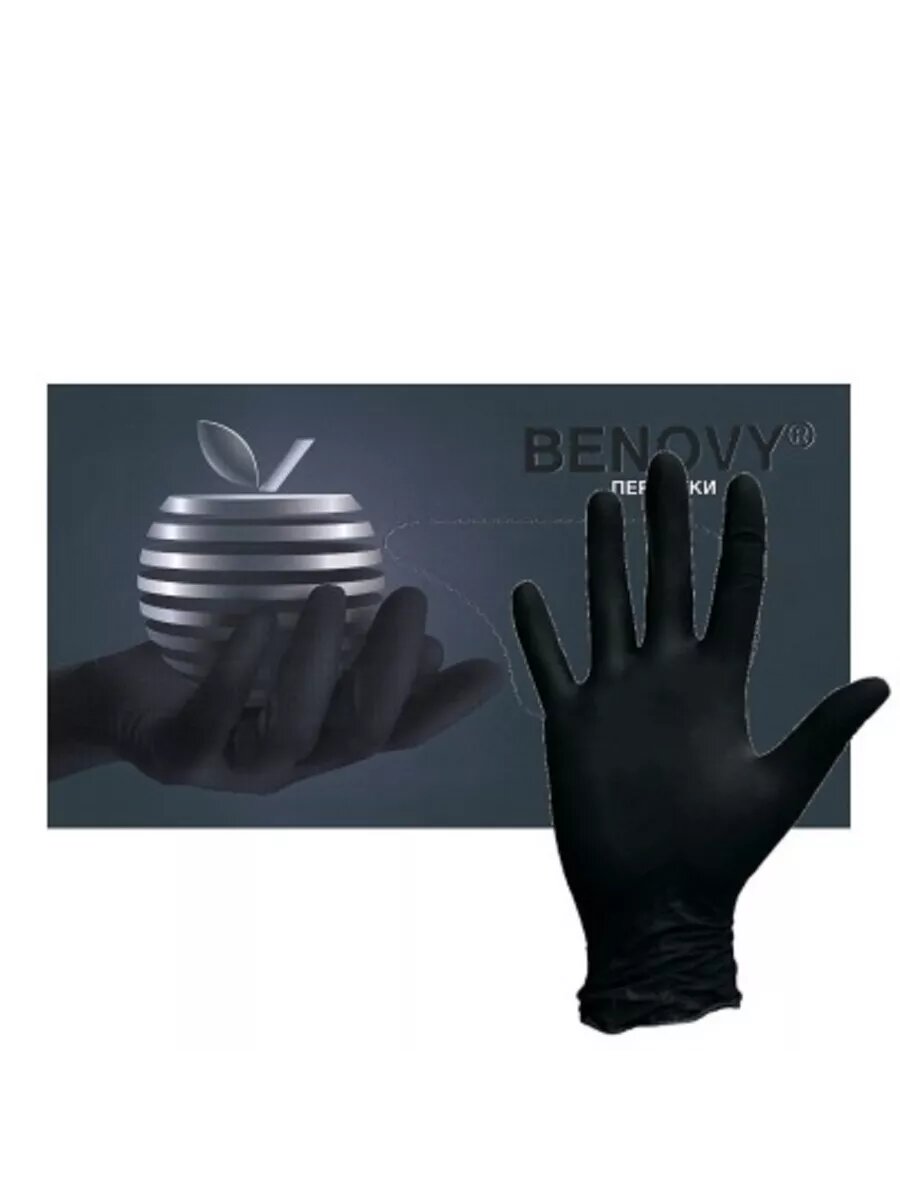 Перчатки одноразовые L