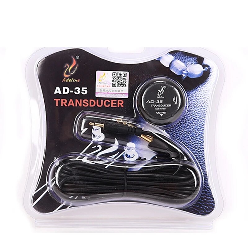 SoulDiM AD-35 Пьезо звукосниматель для гитары, Темно-синий