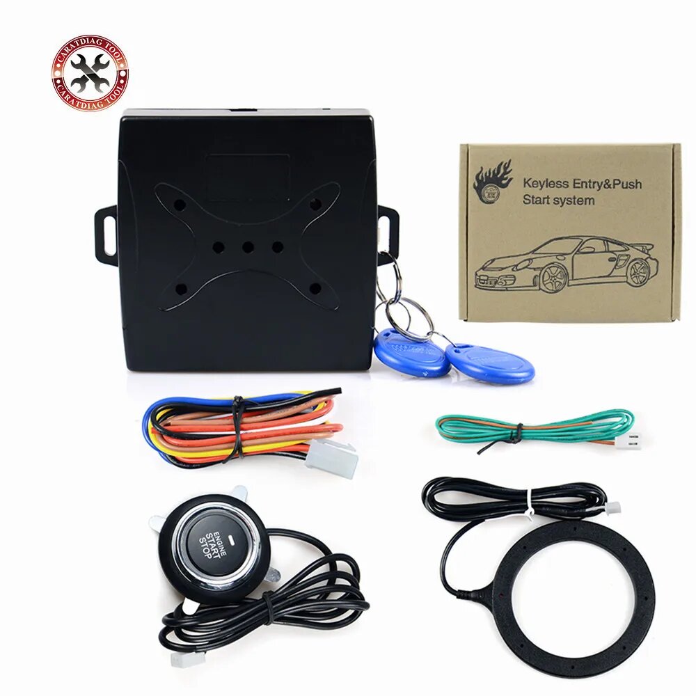 Автомобильная сигнализация Starline, автосигнализация с кнопкой запуска-остановки двигателя, системой RFID, включателем замка зажигания, бесключевым доступом к системе запуска, противоугонная система