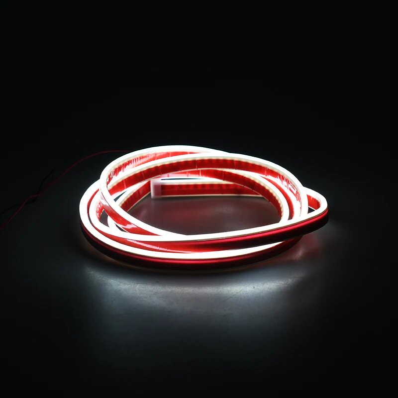 Светлый капот автомобиля Led Дневные ходовые огни сканирующее освещение для украшения автомобильной среды неоновые огни атмосферная подсветка 12 В, 180cm, white
