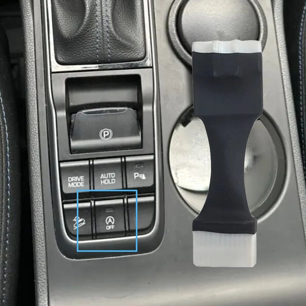 Кнопка запуска и остановки для Hyundai Tucson 2015 2018 2020, автоматическая система двигателя, отключение устройства, остановка выключения, выключатель устройства, For Tucson 2019-2020