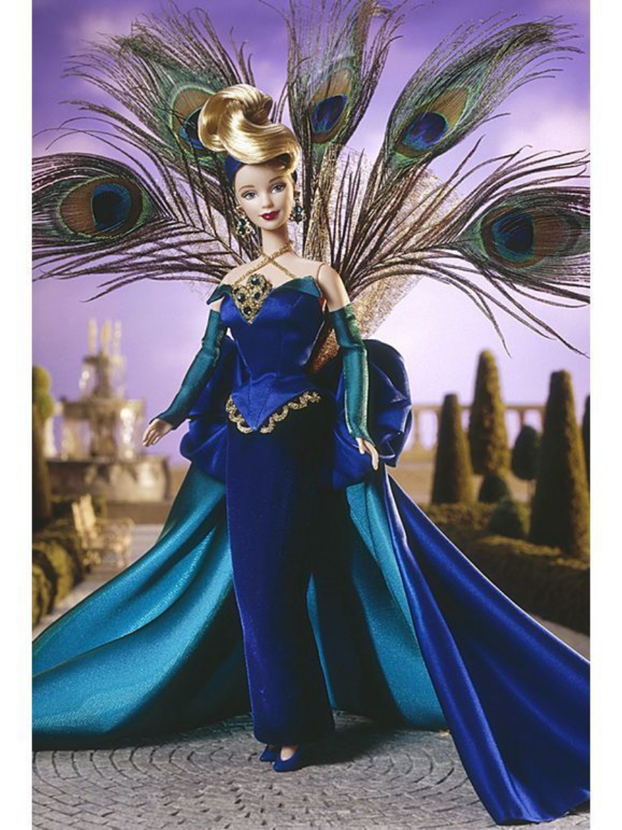 Кукла Барби коллекционная Peacock Barbie Doll Birds 1998