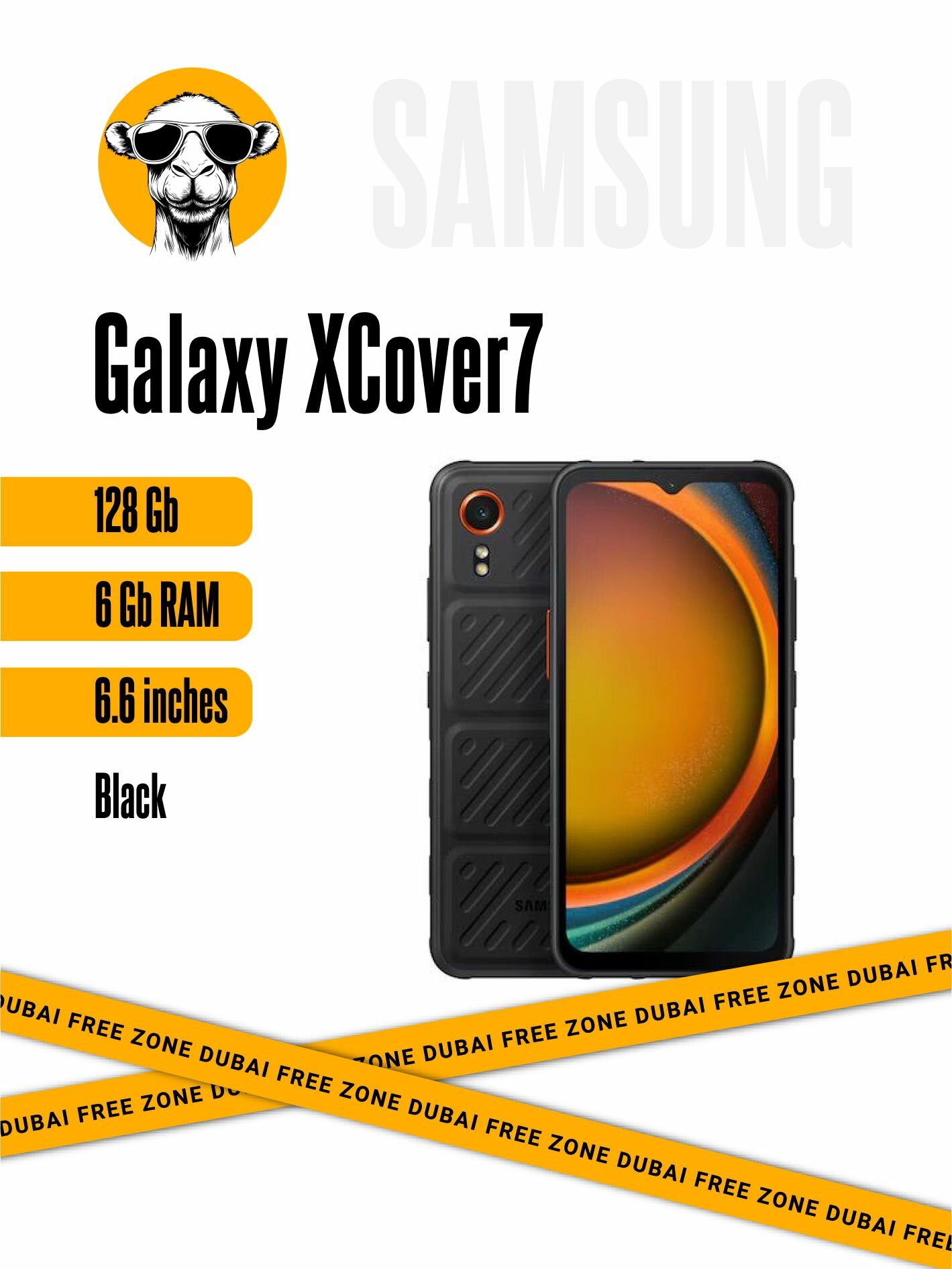 Смартфон Samsung Galaxy XCover7 6/128Gb Black