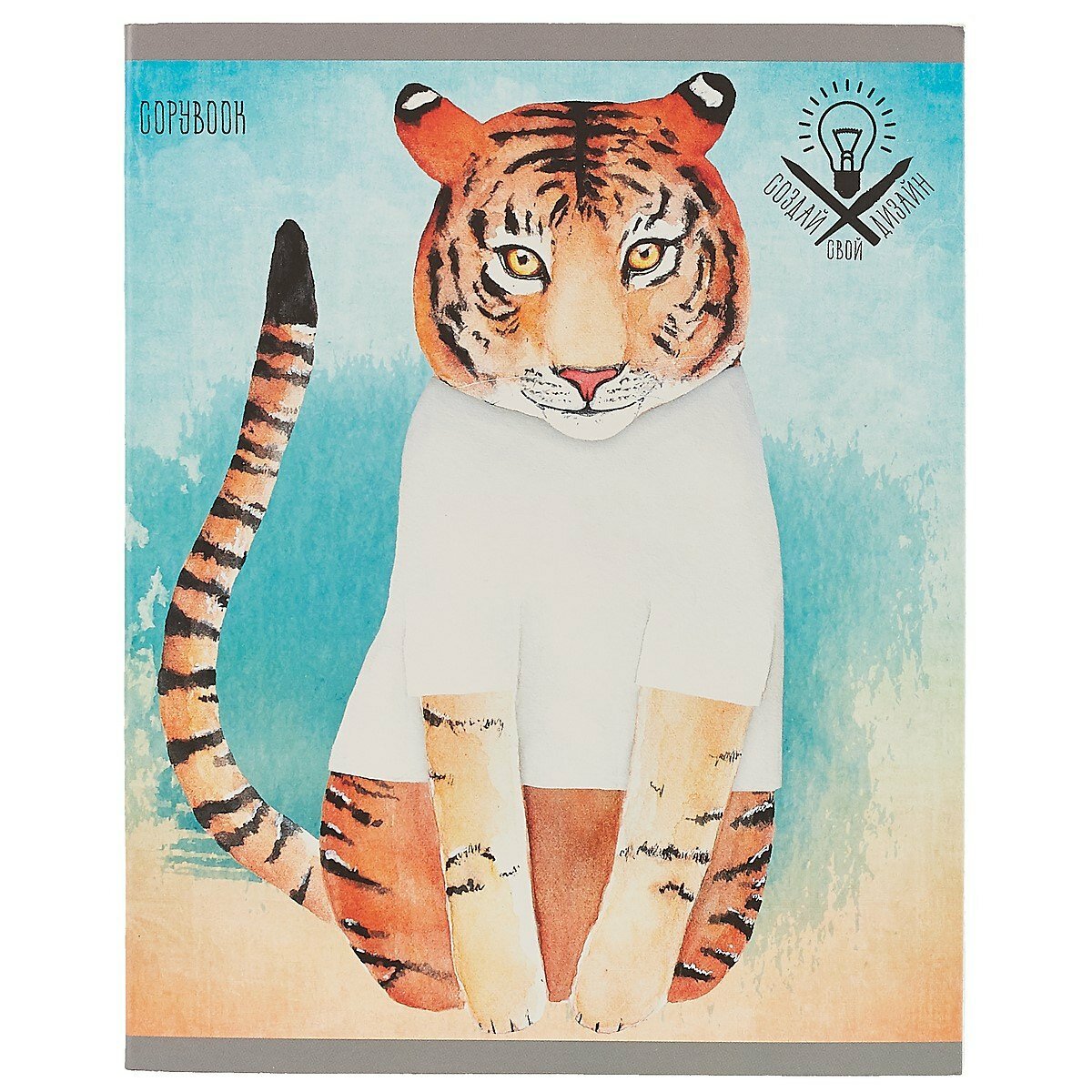 Тетрадь в клетку Unnika, "Пушистый стиль", 48 листов