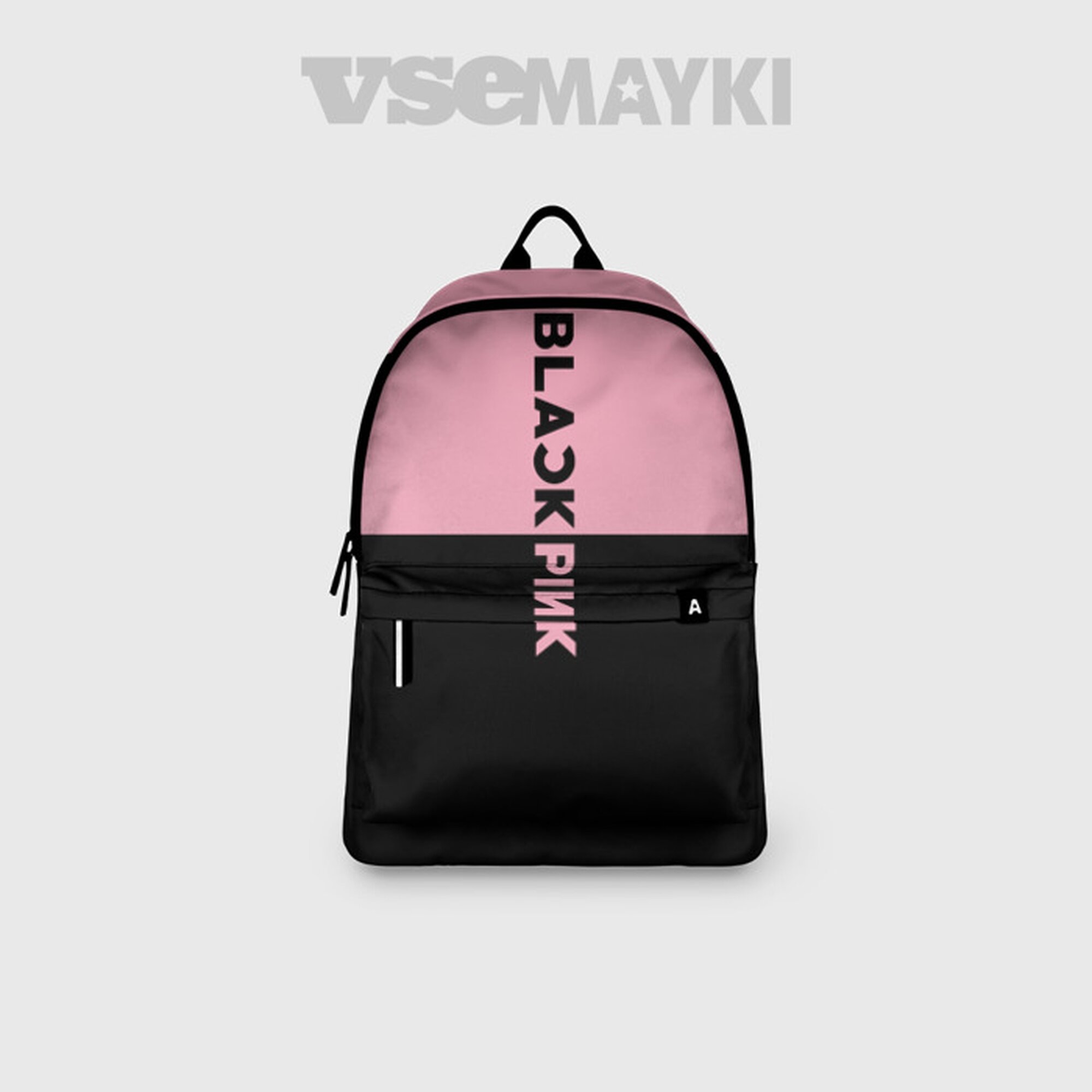 Рюкзак VseMayki с принтом Blackpink, унисекс, One size, белый