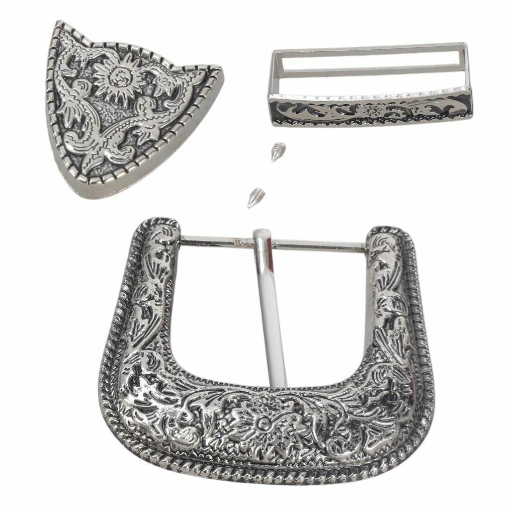 1 комплект из 3 предметов, пояс в этническом стиле из трех частей, шесть пряжек в стиле булавки