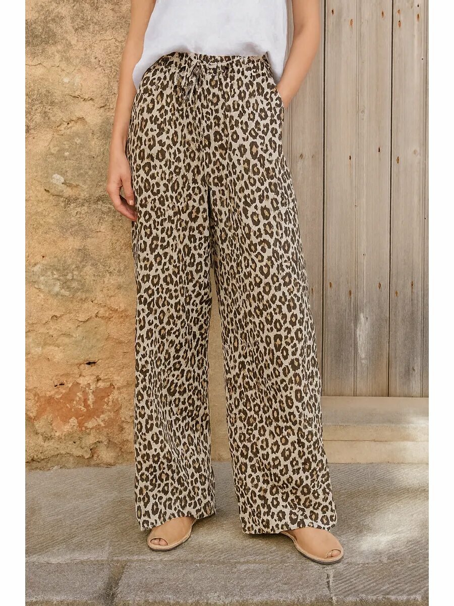 Брюки палаццо Льняная коллекция