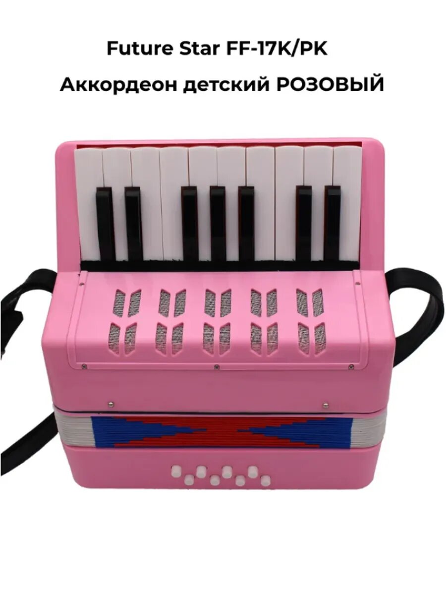 Future Star FF-17K/PK - Аккордеон розовый