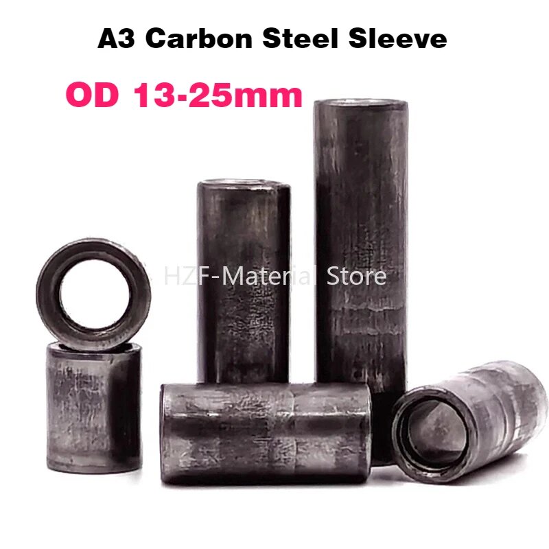 Металлические втулки из углеродистой стали 13-25 мм 10.2x15x19mm 10pcs