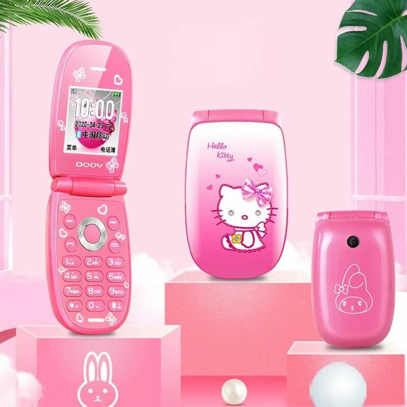 Мобильный телефон, розовый