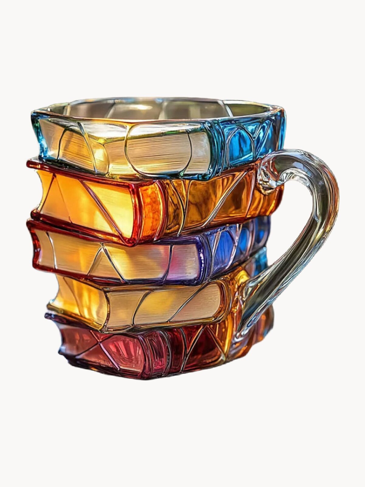 Кубок "Книга", смола, роспись, антикварный, винтажный, 1 шт.