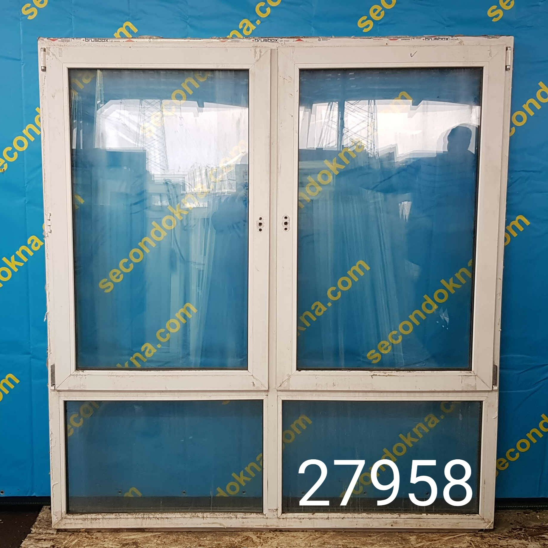 Пластиковое окно Б/У 1880(в) 1370 об х 1740(ш)