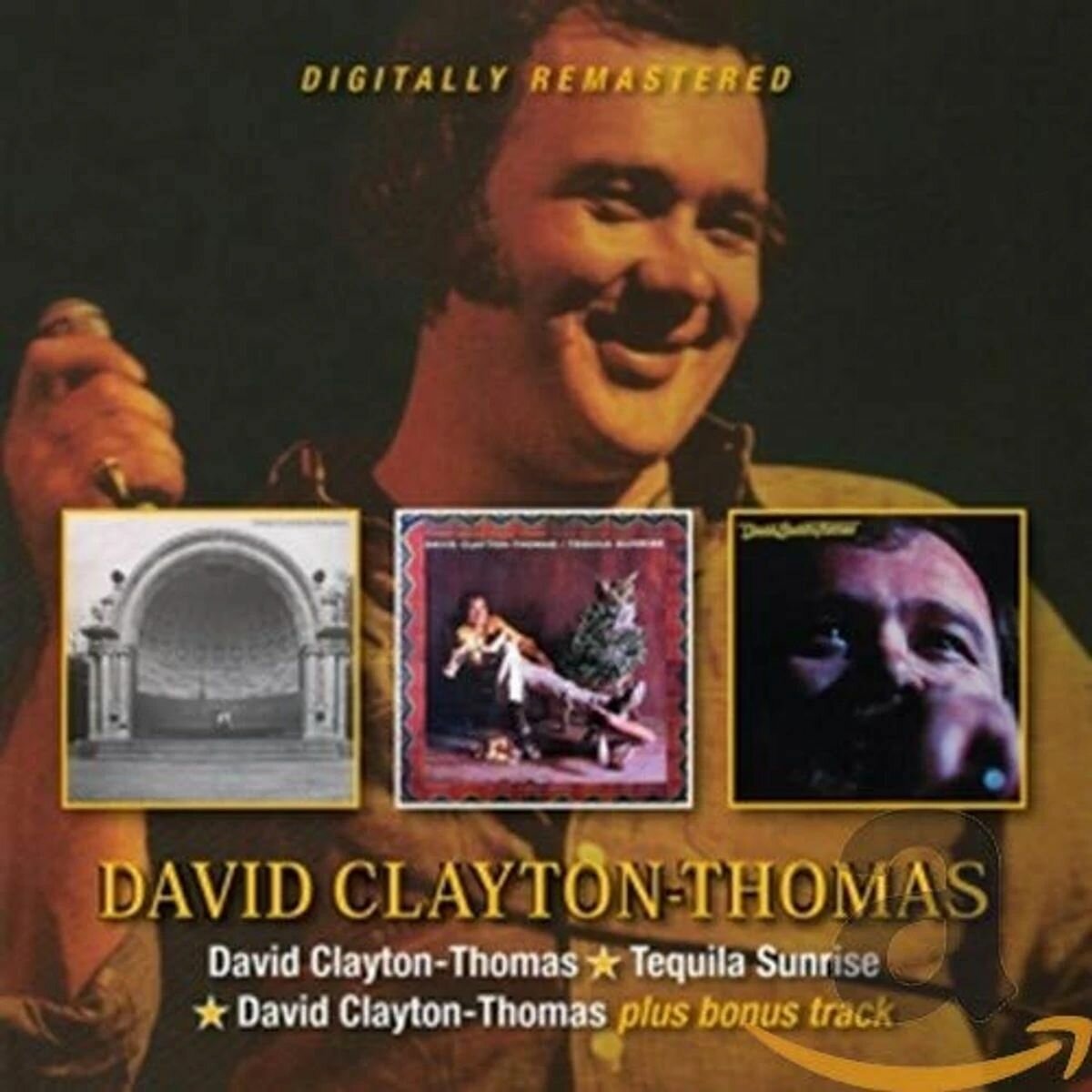 CD диск David Clayton-Thomas - David Clayton-Thomas/ Tequila Sunrise/ Harmony Junction (2CD) 2020, Jewel case